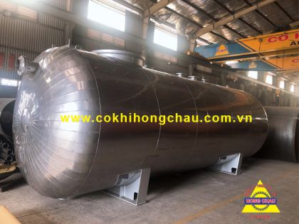 HOT WATER STORAGE TANK 25M3 ( Clad sus304)